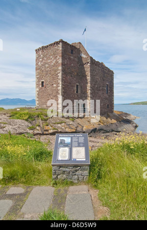 Portencross Castle Ayrshire Scotland Stock Photo - Alamy