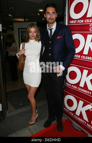 Hugo Taylor attends the launch party for Pixie Lott's new Lipsy ...