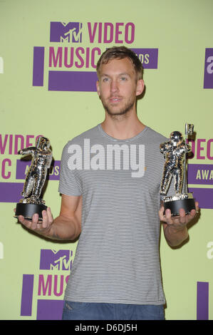 Calvin Harris 2012 MTV Video Music Awards held at Staples Center ...