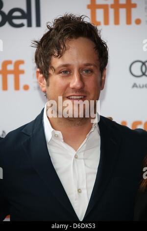 Actor Christopher Fitzgerald arrives at the premiere of "Imogene ...