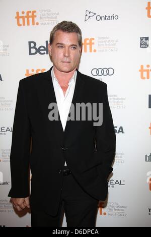 RAY LIOTTA US film actor in January 2013. Photo Jeffrey Mayer Stock ...