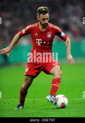 DIEGO CONTENTO BAYERN MUNICH ALLIANZ ARENA MUNICH GERMANY 19 May 2012 ...