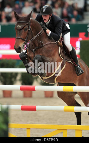 French Kevin Staut jumps on horse Silvana De Hus to win the FEI World ...
