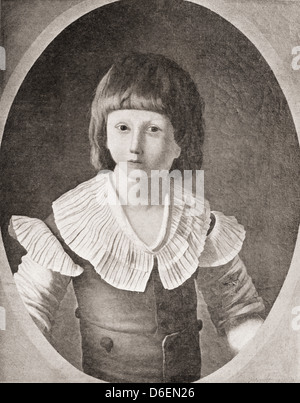 Louis Charles, Duke of Normandy (1785-1795), Louis XVII, in the Temple ...