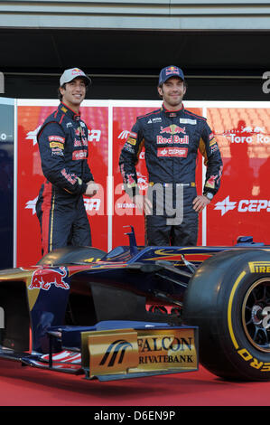 Australian driver Daniel Ricciardo of French team Renault F1 Team ...