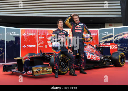 Australian driver Daniel Ricciardo of French team Renault F1 Team ...