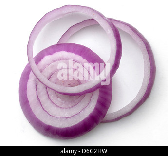 Sliced onion rings Stock Photo - Alamy