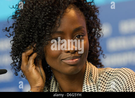 French-Senegalese actress Aissa Maiga attends the press conference for ...