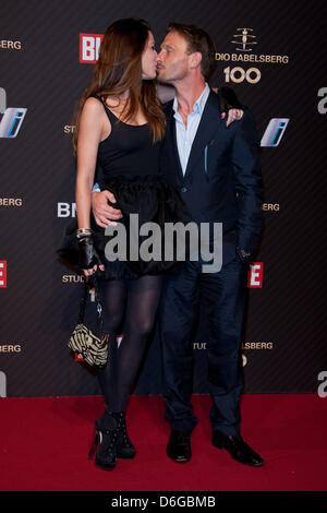 Actor Thomas Kretschmann and his girlfriend Brittany Rice attends the ...