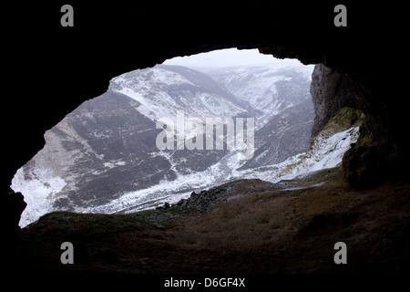 The 'Bone Caves' of Inchnadamph Sutherland Scottish Highlands were the ...