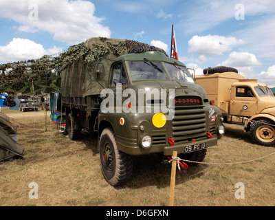 A Bedford RL is a vintage military truck, often used in World War II for transport and ...
