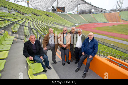 Dan Alon (L-R), Zelig Shtorch, Henry Hershkovitz, Avraham Melamed, Gad ...