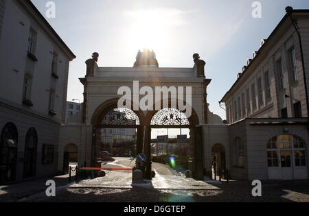 A Pilsner Urquell Czech beer is seen in a bar in Warsaw, Poland on 03 ...