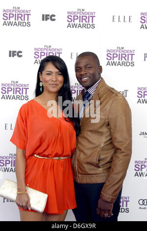 Derek Luke; Sophia Adella Luke 27th Annual Independent Spirit Awards at ...