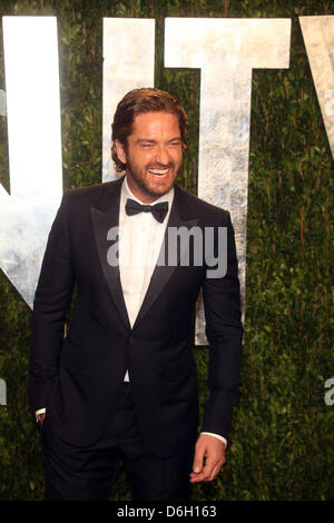Scottish actor Gerard Butler attends the GQ Men of the Year Awards at ...