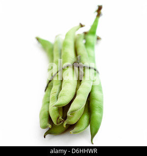 Bundle of fresh broad beans Stock Photo - Alamy
