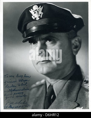 This item features an autograph of General Ira Eaker, a distinguished ...