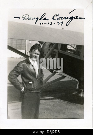 Douglas Corrigan, known as 'Wrong Way' Corrigan, gained fame in 1938 ...