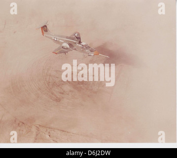 The Ryan XV-5A Vertifan, a vertical takeoff and landing (VTOL) aircraft ...