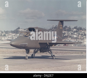 The Ryan XV-5A Vertifan, a pioneering vertical takeoff and landing ...