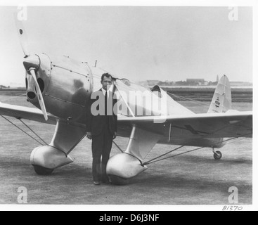 T. Claude Ryan, a pioneering aviator and founder of Ryan Aeronautical ...