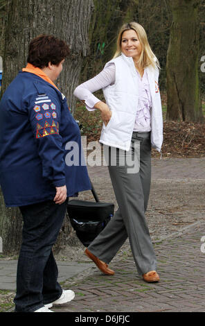 Dutch Crown Princess Maxima attends the celebrations of Queen?s Day in ...