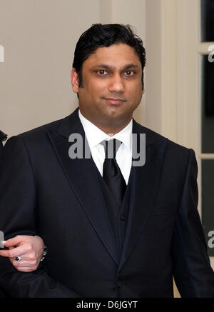 Rajiv Kumar Fernando, CEO of Chopper Trading, and Jennifer Lynn Pelaez ...