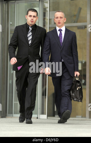 Leonard Watters, Cahir O'Higgins Leonard Watters is seen leaving court ...