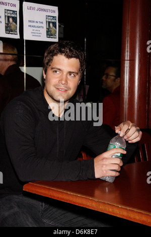 Levi Johnston promotes his new book 'Deer in the Headlights: My Life in ...