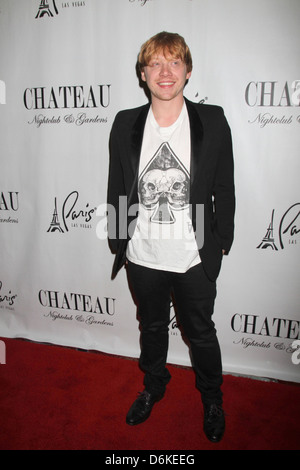 Rupert Grint celebrates his birthday at Chateau nightclub inside Paris ...