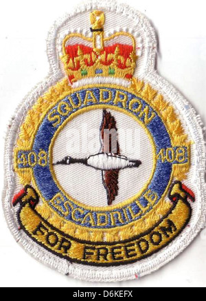 This is the badge of 408 Squadron, a Canadian Forces unit. The squadron ...