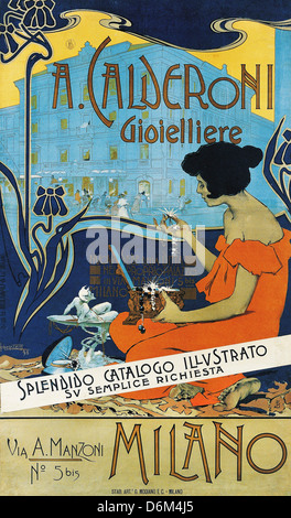 Adolf Hohenstein - A. Calderoni Gioielliere Stock Photo - Alamy