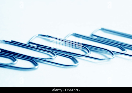 paper clips macro close up Stock Photo - Alamy