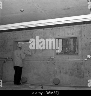 This aerial view shows a test site located at Point Loma East. The site ...