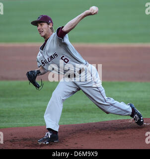 Omaha, Nebraska, USA. 19th April, 2013. Southern Illinois University ...