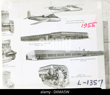 This image shows an early Continental Motors engine, commonly used in ...