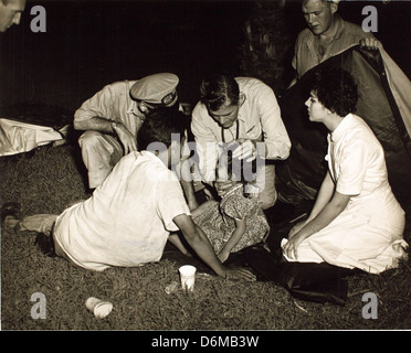 In response to Hurricane Janet in 1955, officers implemented an ...