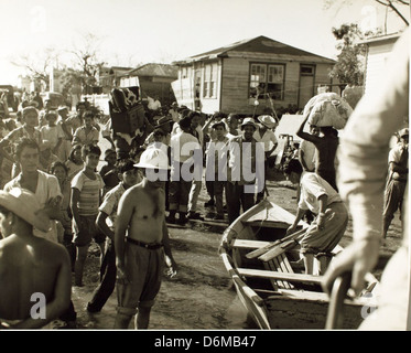 This photo captures victims of Hurricane Janet, which struck Mexico in ...