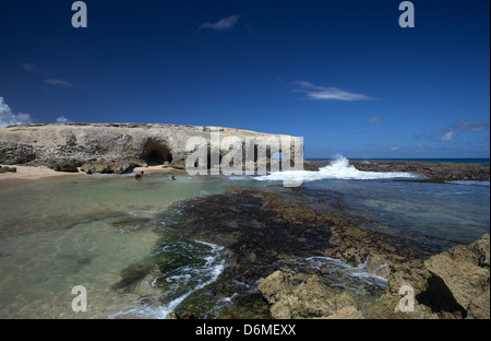 Little Bay in Barbados, Caribbean Stock Photo - Alamy