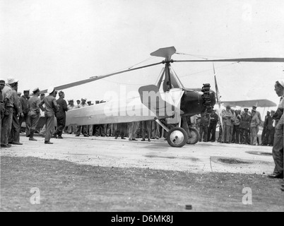 The Pitcarin Autogyro, an early rotorcraft design, was one of the first ...