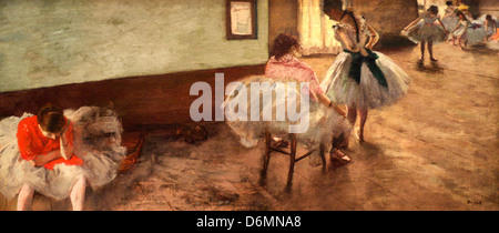 Edgar Degas The Dance Lesson Stock Photo - Alamy