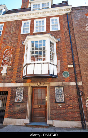 Blue plaque for Michael Balcon at the old Ealing Studios, Ealing ...