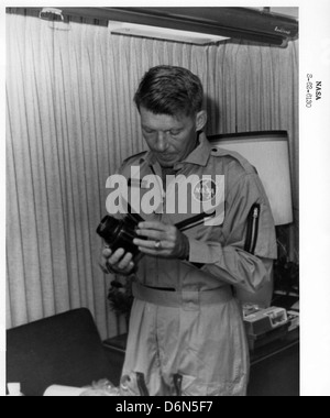 This image features astronaut Wally Schirra, one of NASA's original ...