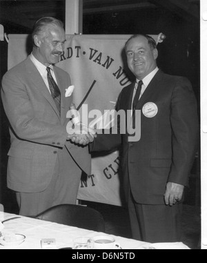 A photograph featuring Harold Fisher and Joe Clifton, both associated ...