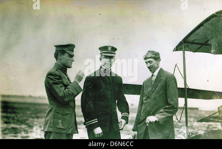 A historic 1911 photograph of Theodore Ellyson, the first Naval Aviator ...
