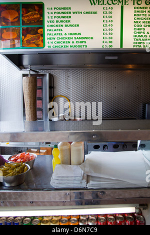 Kebab Shop Interior Stock Photo - Alamy