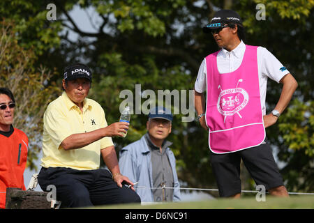 Masashi Ozaki (JPN), APRIL 18, 2013 - Golf : 21st Japan Golf Tour Token ...