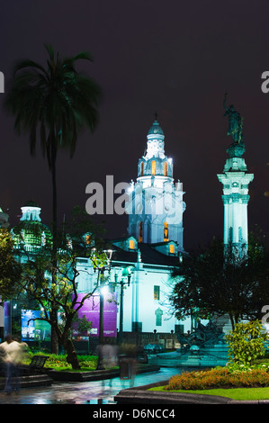 Quito catheral, old town, Unesco World Heritage site, Quito, Ecuador ...