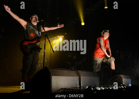 Spanish ska-punk band SKA-P performs in Prague, Czech Republic, April ...