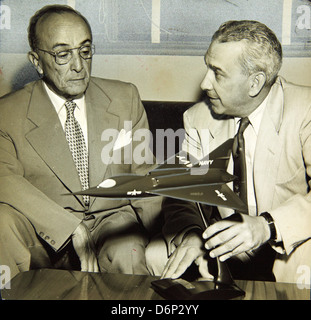 A photograph from 1950-1959 showing Convair/General Dynamics personnel ...
